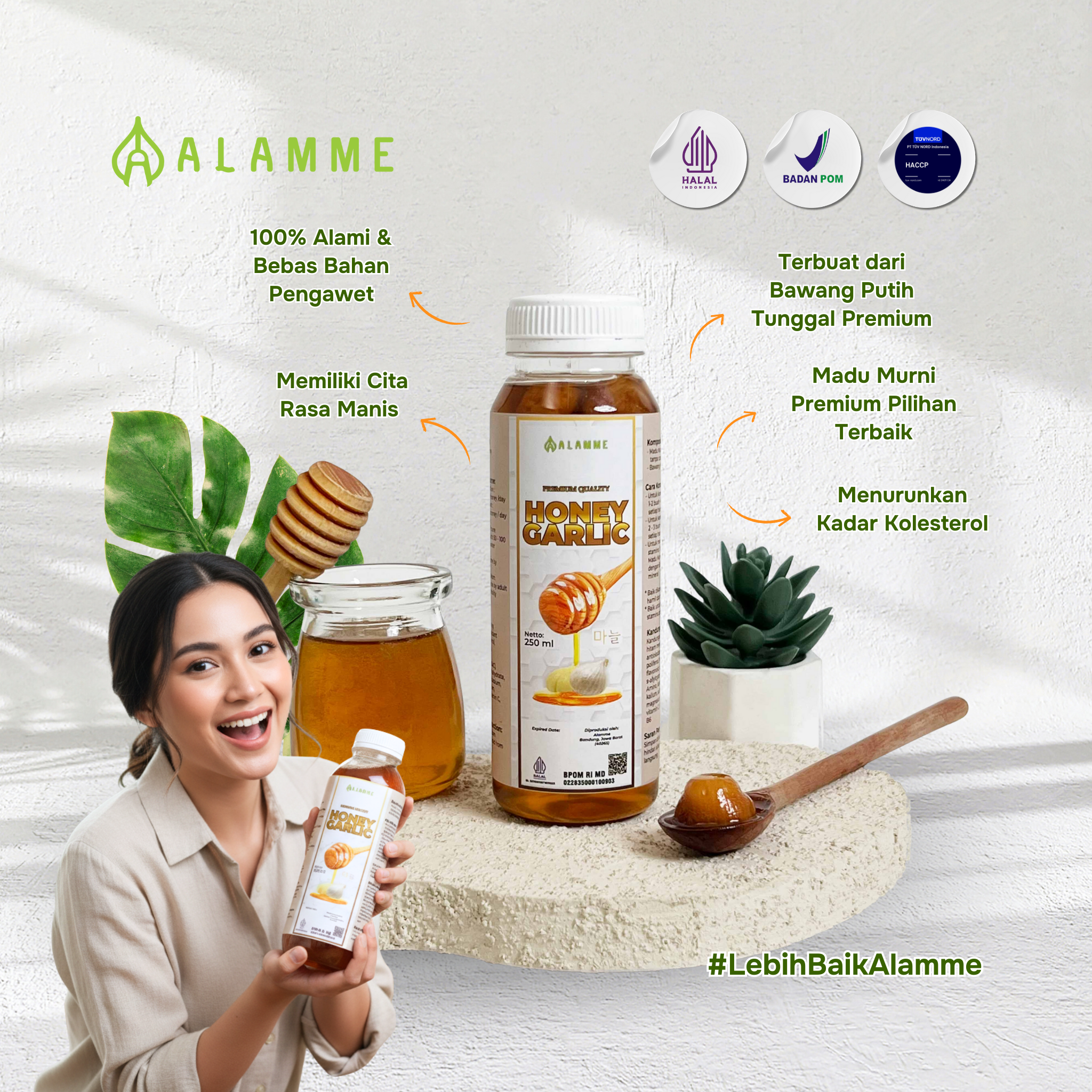 Alamme Garlic Honey